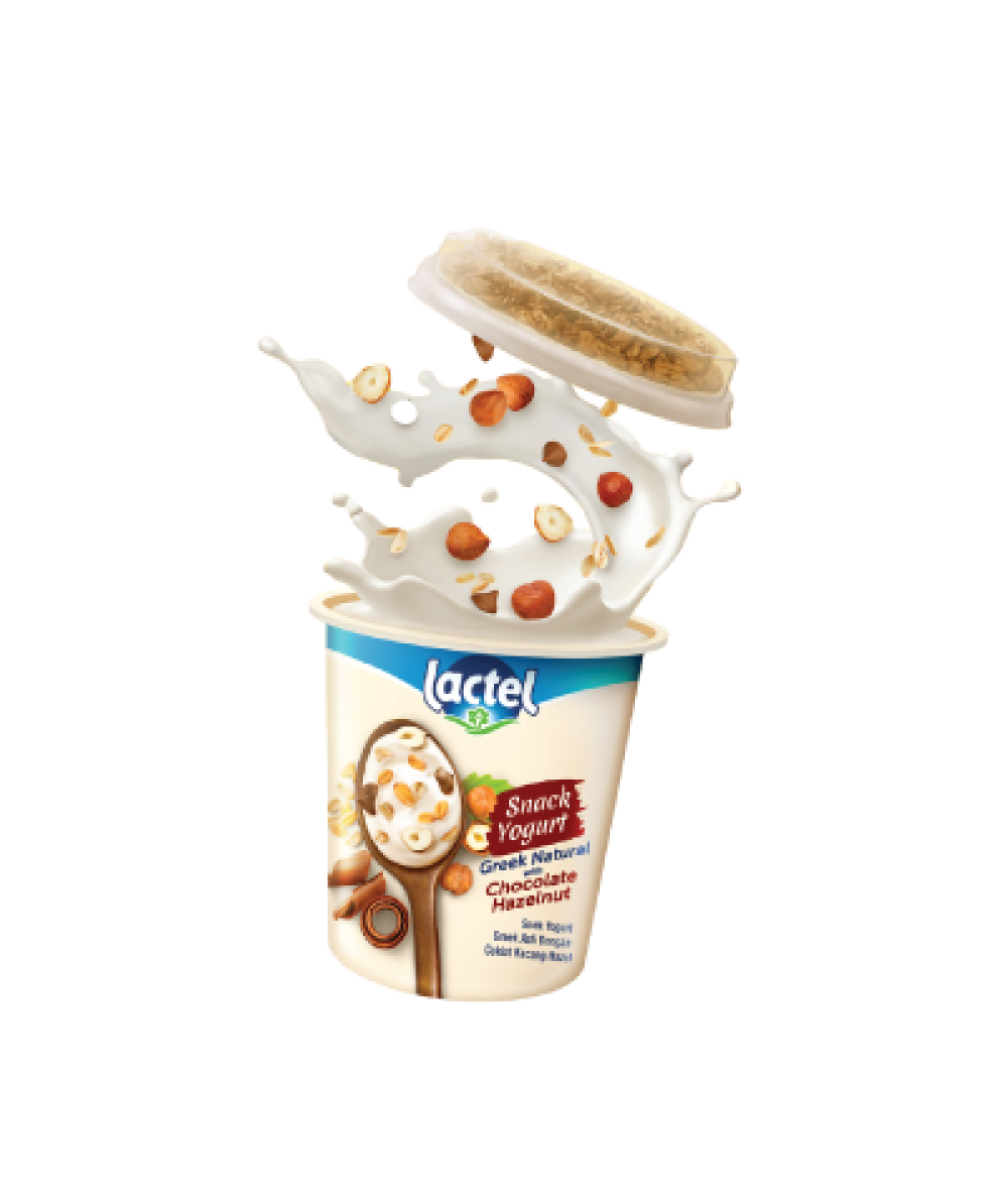 *Lactel SnackYgt Choco Hazelnut 130g