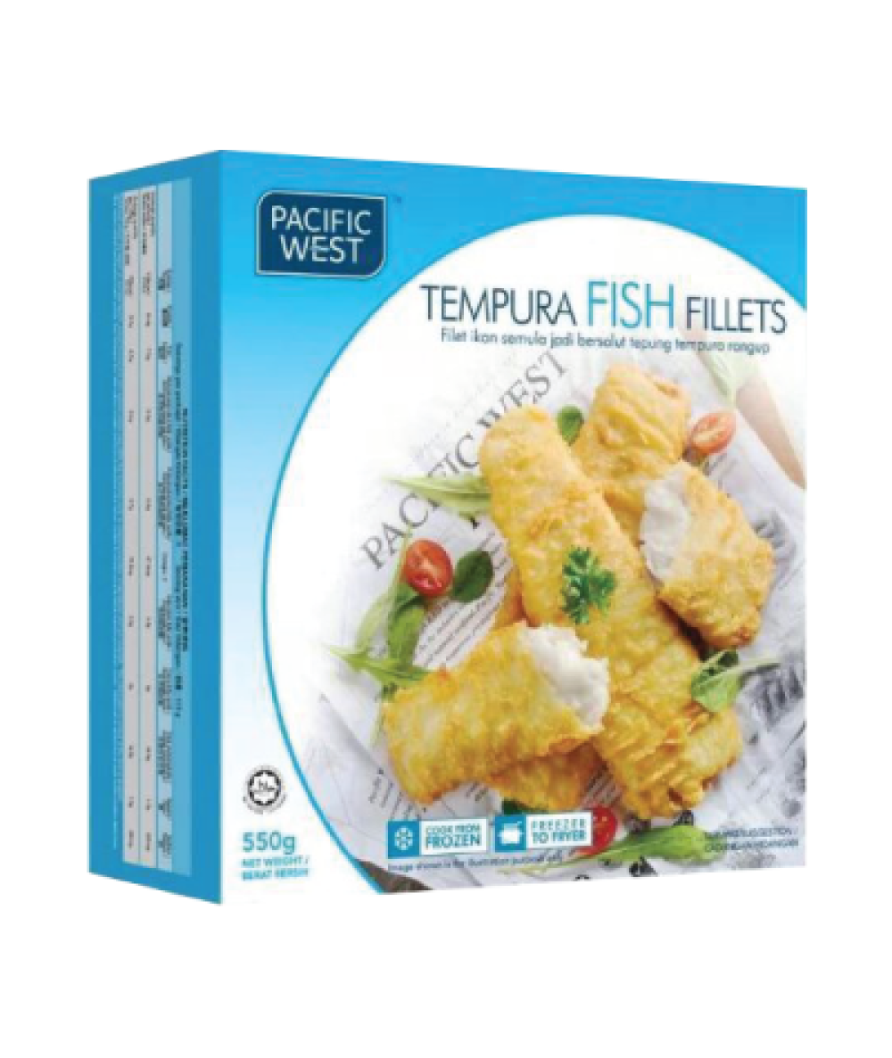 Pacific West Tempura Fish Fillet 550g